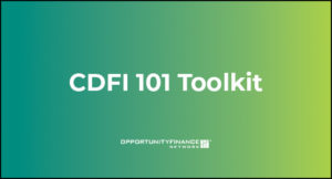 CDFI Resource Library
