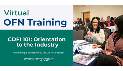 CDFI Training - OFN
